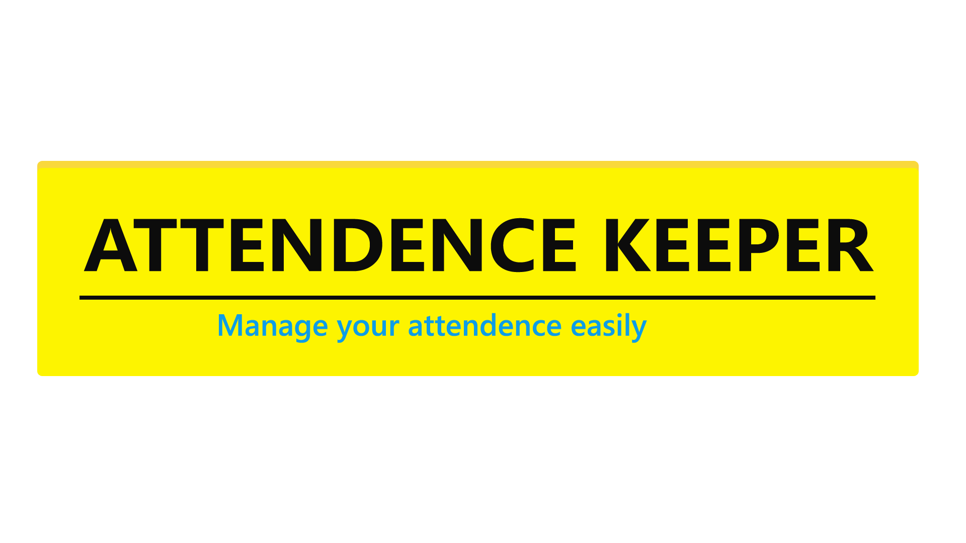 Attendance Keeper